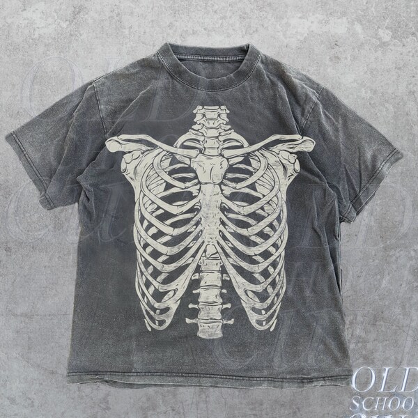 Skeleton Tee - Etsy