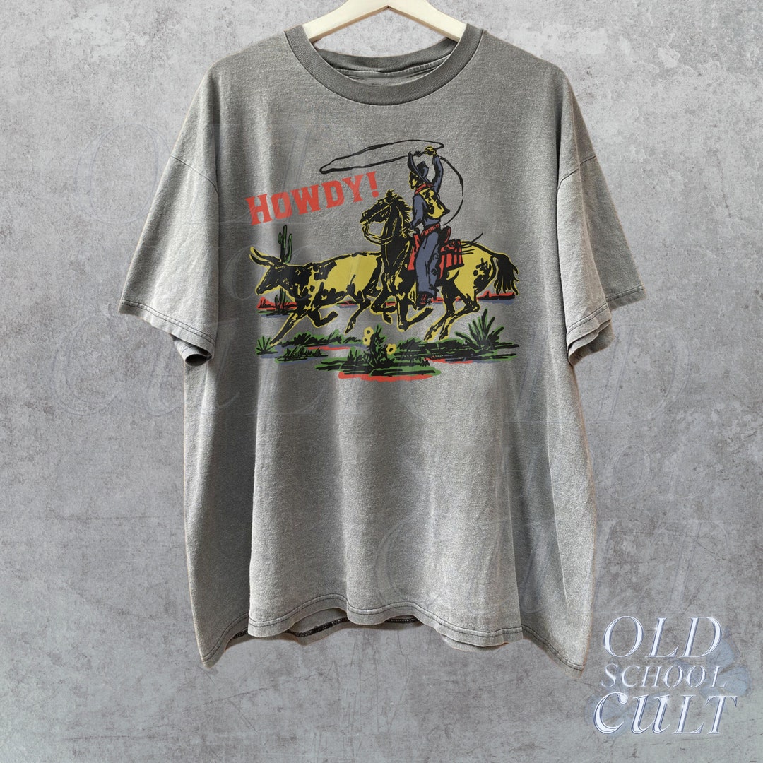 Vintage Cowboys 90s T-shirt, Retro Country Shirt, Wester Ranger Unisex ...