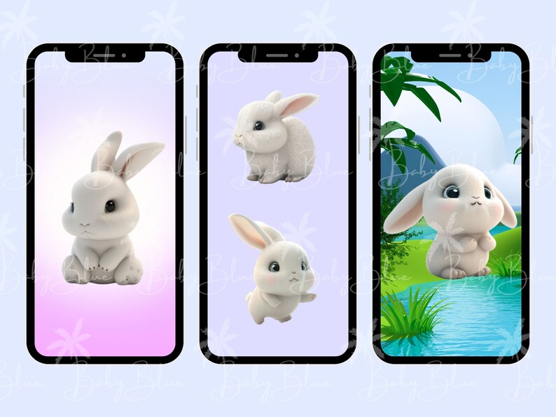 60 Bunny Instagram Stories Stickers, Cute Icons, Insta Story, PNG ...