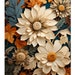 Boho Floral, Earth Tones Room Decor, Botanical Wall Art, Bedroom Art ...