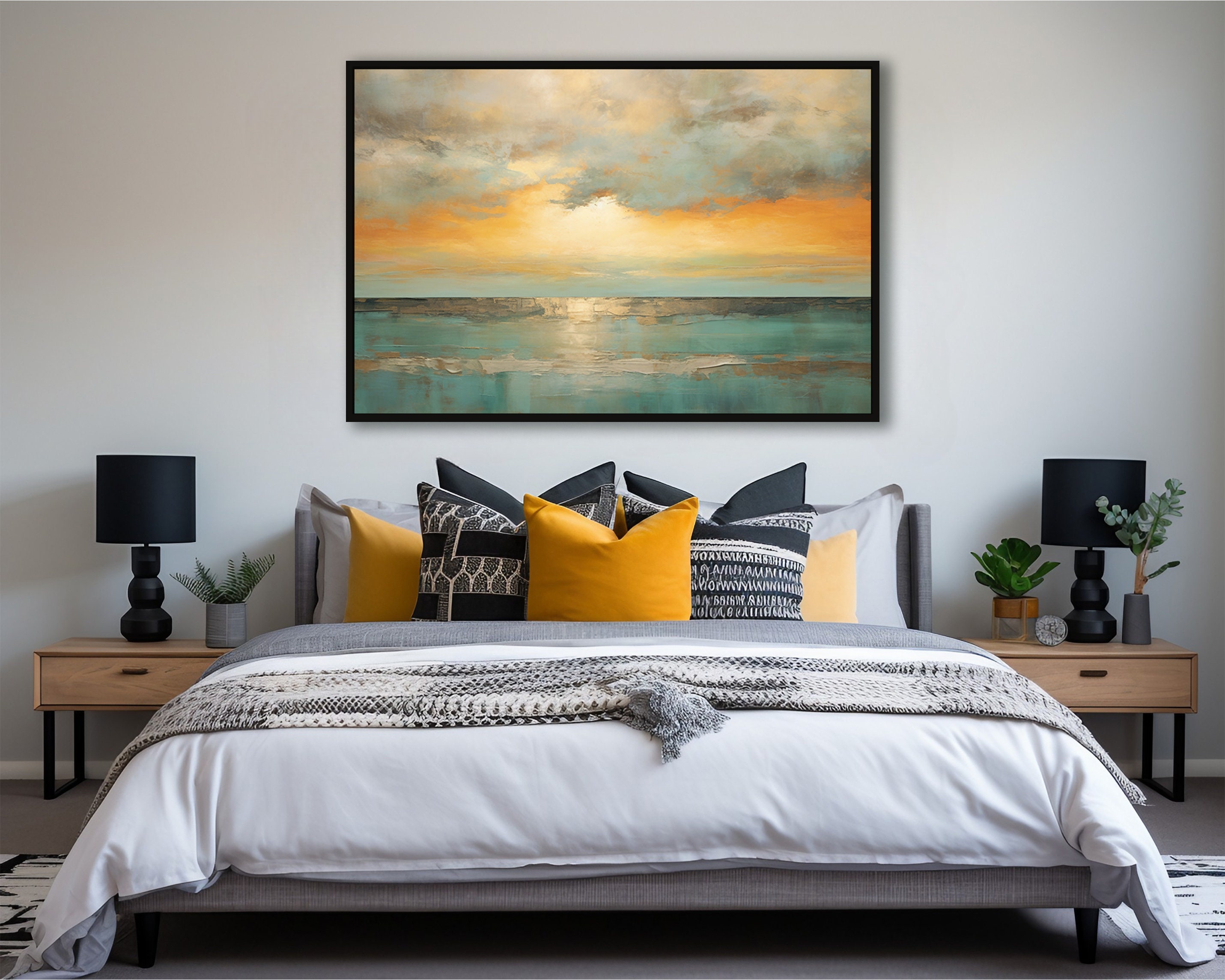 Abstract Wall Art. Nature-inspired Print, Neutral Color Poster, Home ...