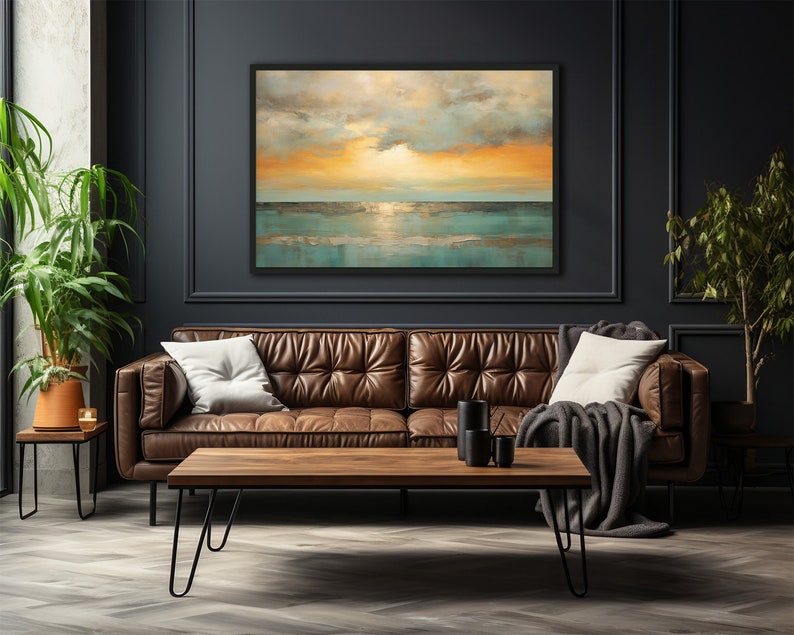 Abstract Wall Art. Nature-inspired Print, Neutral Color Poster, Home ...