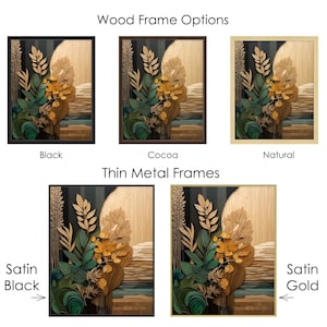 Boho Earthtones Botanical Print, Room Decor, Bedroom Art, Earth Tones ...