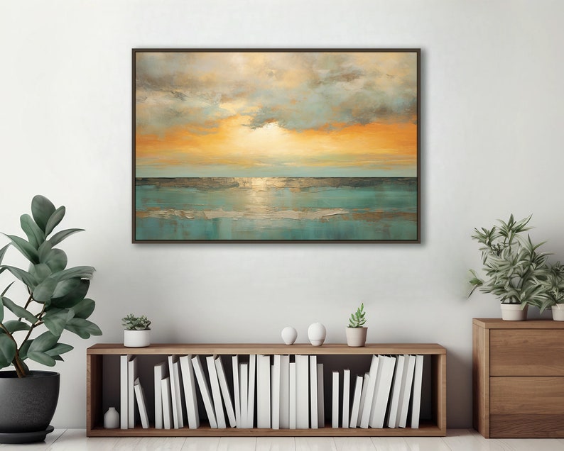 Abstract Wall Art. Nature-inspired Print, Neutral Color Poster, Home ...