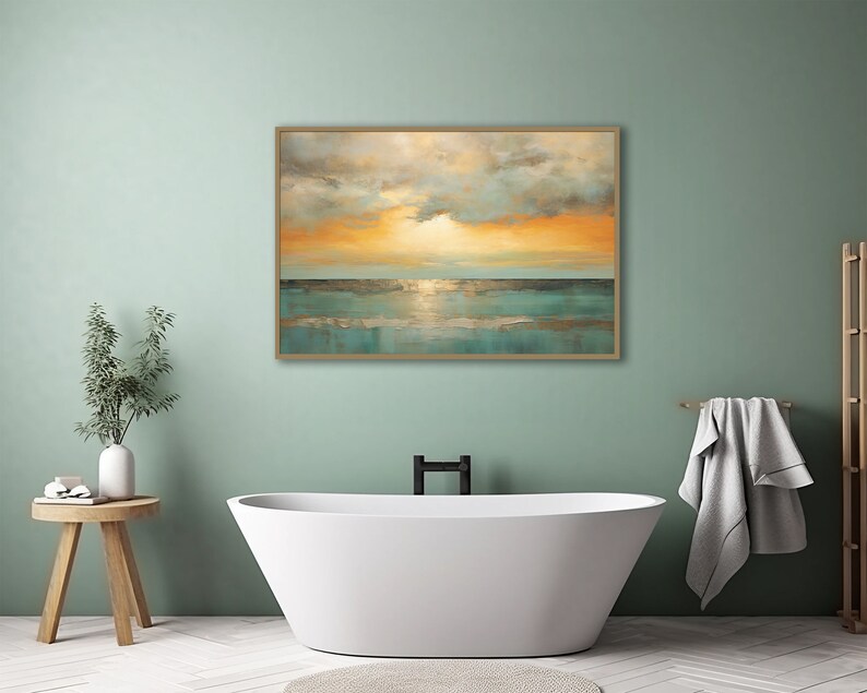 Abstract Wall Art. Nature-inspired Print, Neutral Color Poster, Home ...