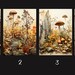 Earth Elements Botanical Print, Boho Mushroom Poster, Room Decor ...