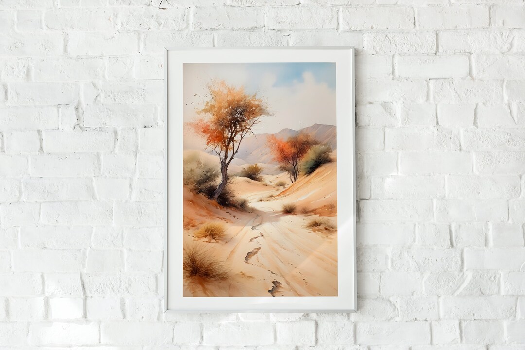 Desert Path HQ Digital Printable Download / Téléchargement Digital ...