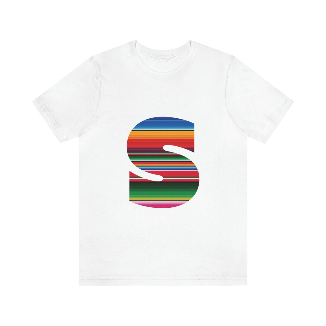 Letter S Unisex Jersey Short Sleeve Tee - Etsy