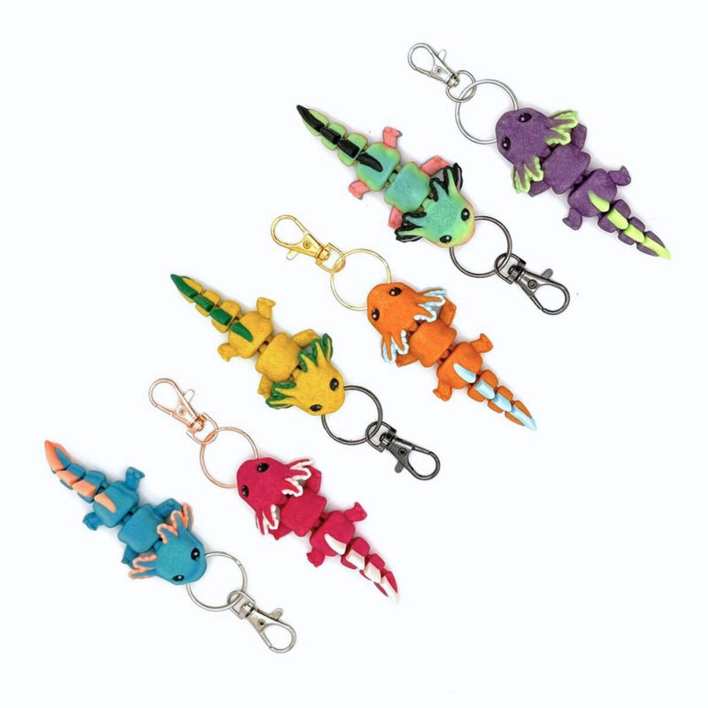 Cute Axolotl Kawaii - Etsy