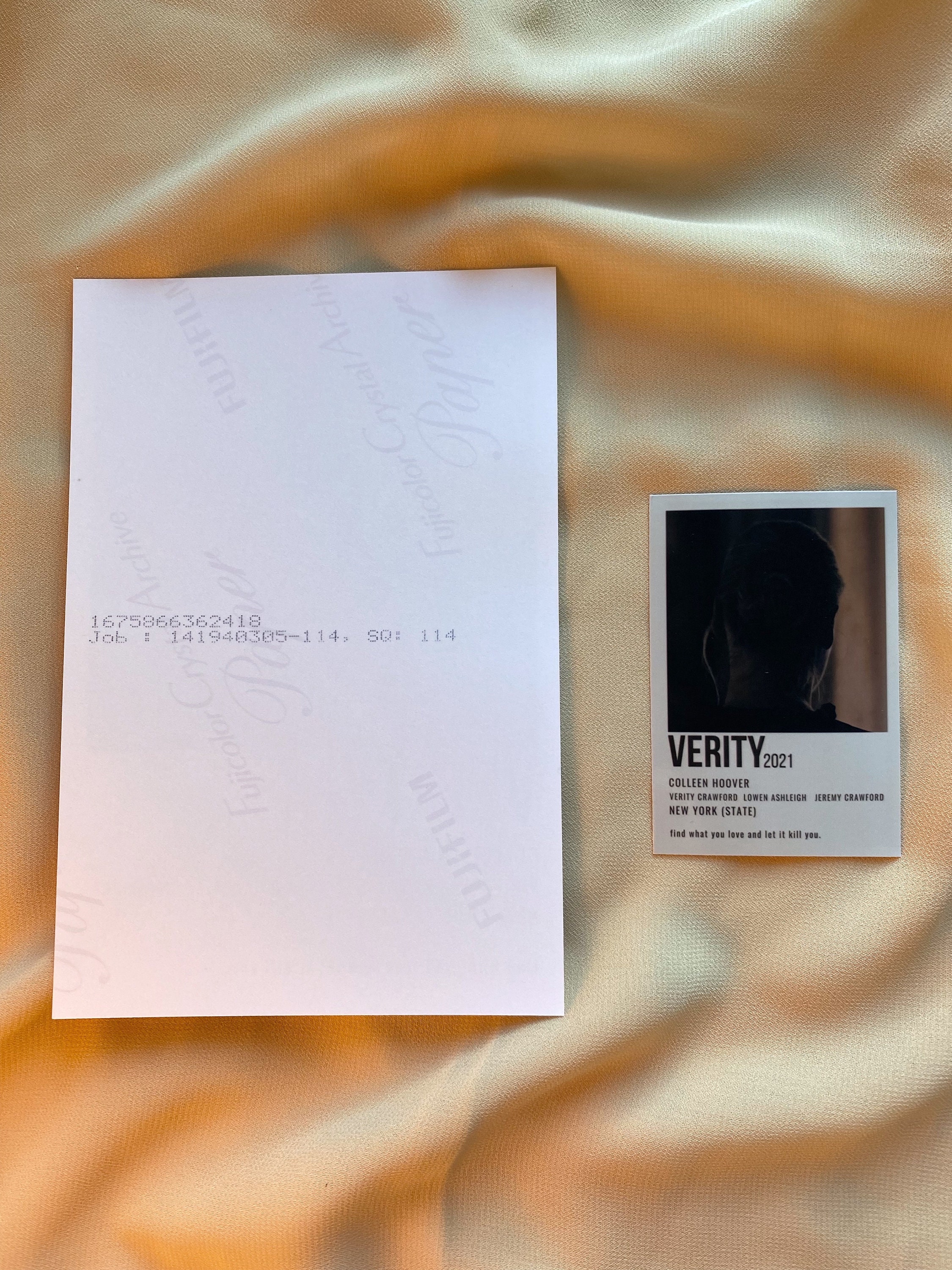 Verity Book Aesthetic Poster Book Polaroid Poster - Etsy