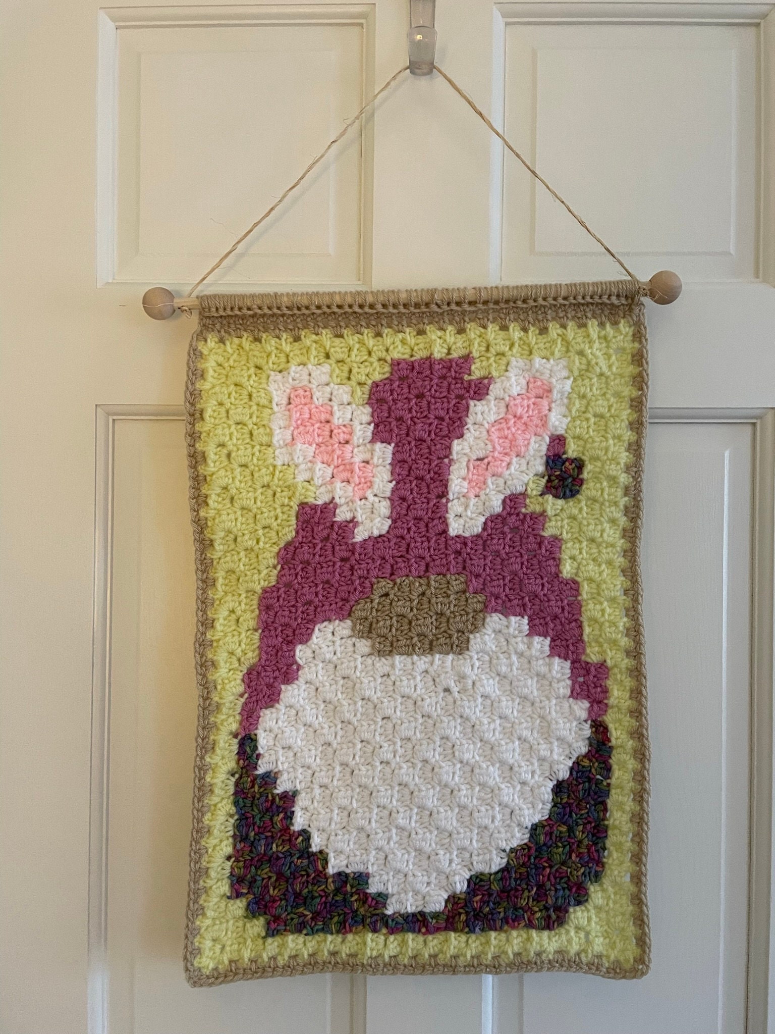 Spring Gnome Wall Hanging, Gnome Wall Decor, Gnome Door Hanging, Corner ...