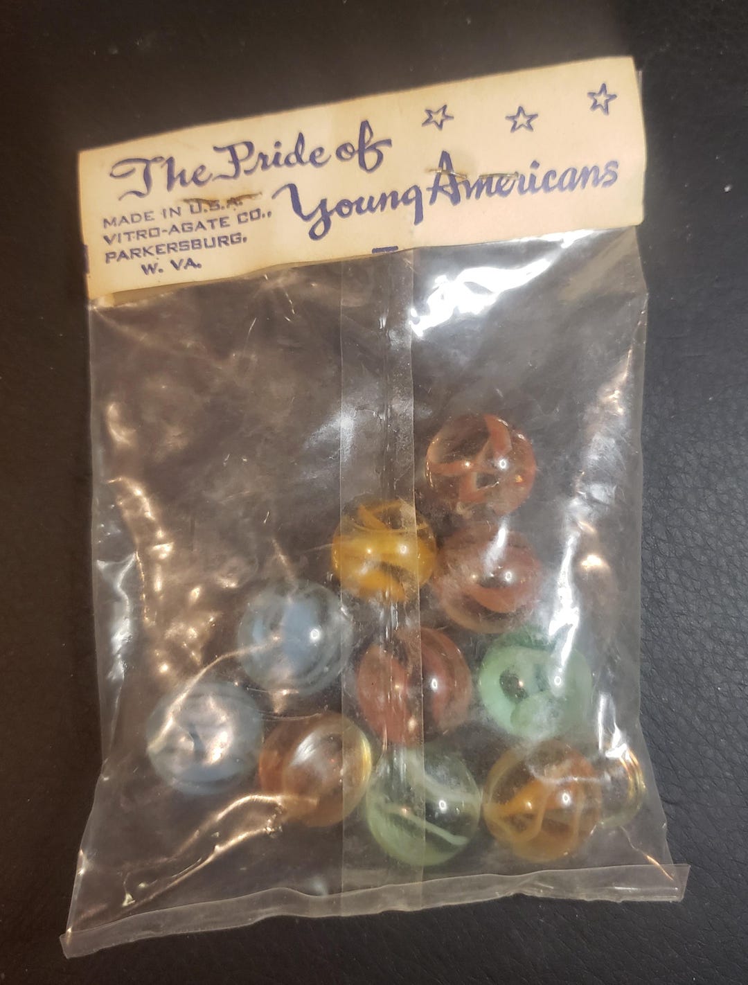 NOS Vintage Vitro Cat Eyes Marbles Plastic Bag - Etsy