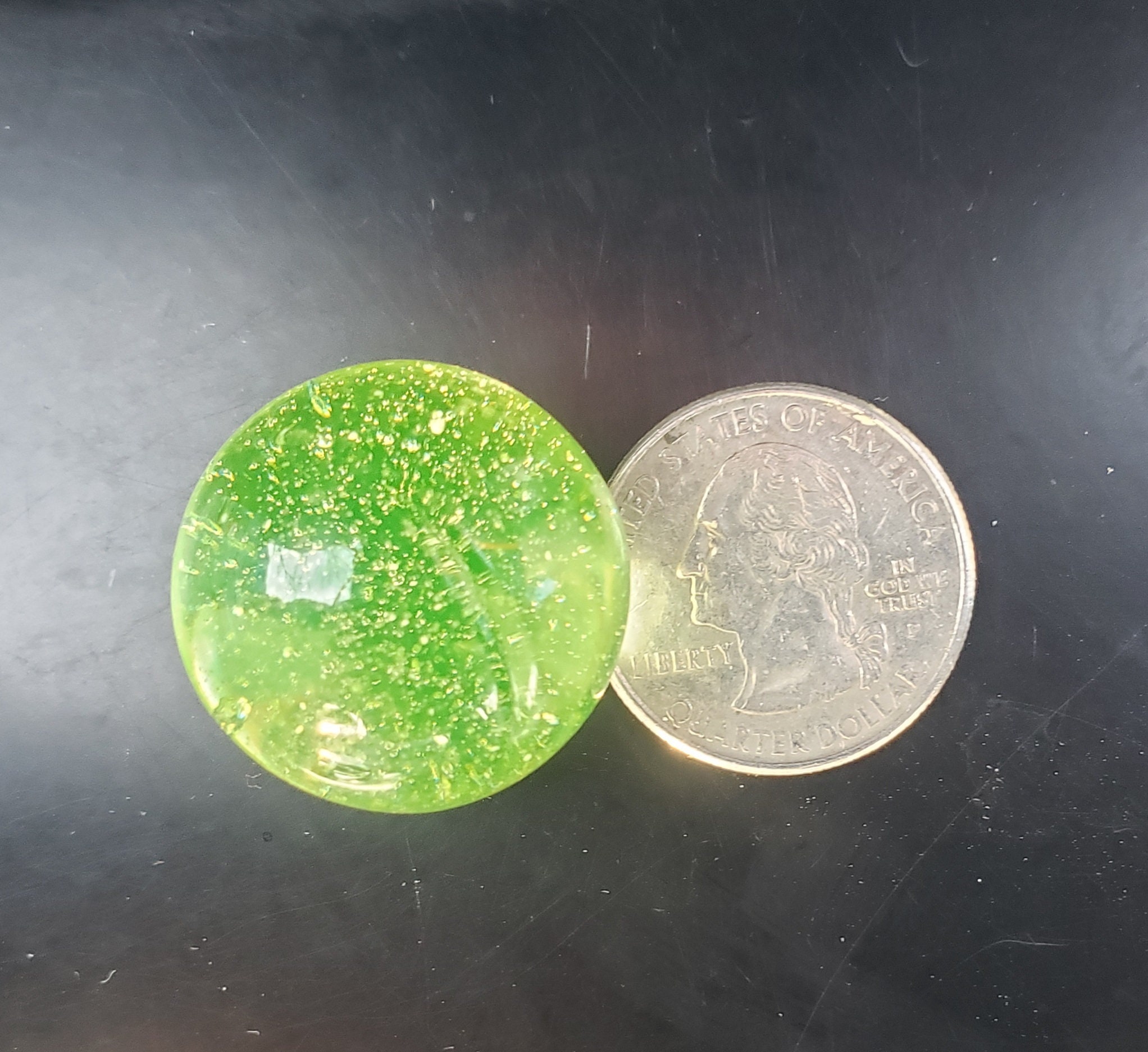 UV Reactive Glass Marble Shooter - Etsy