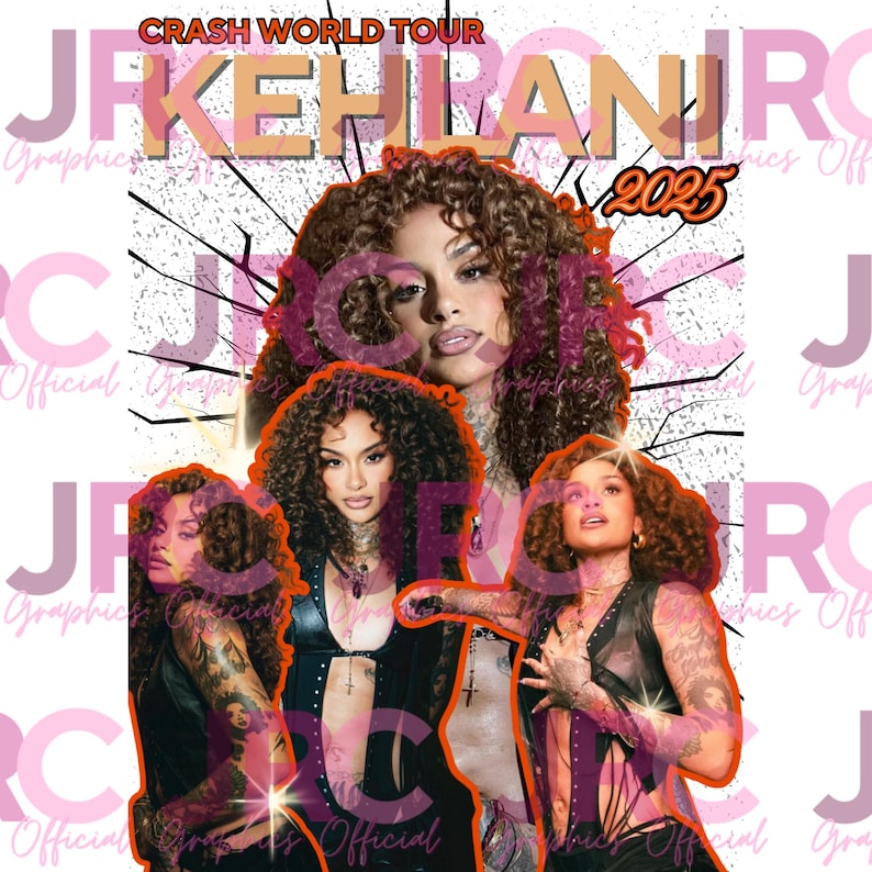 Kehlani Crash World Tour Concert Custom T-shirt Design PNG - Etsy
