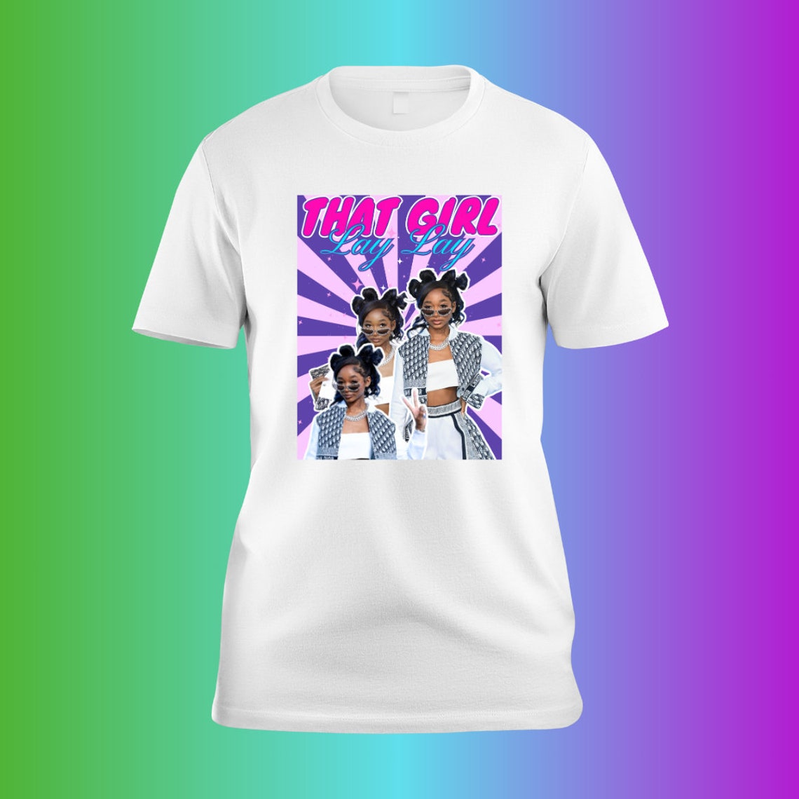 That Girl Laylay Fan/concert T-shirt Design PNG - Etsy