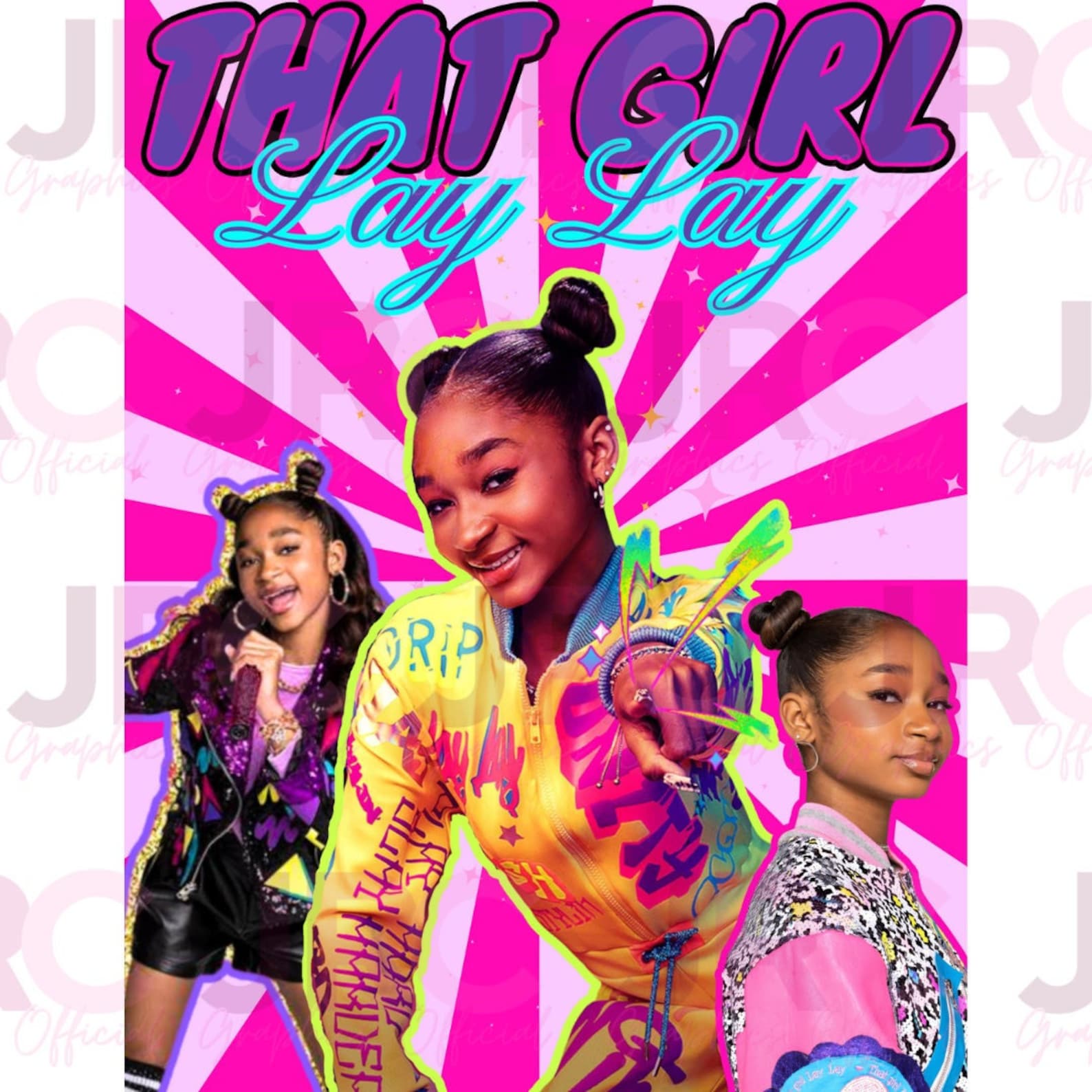 That Girl Laylay Fan/concert T-shirt Design PNG - Etsy