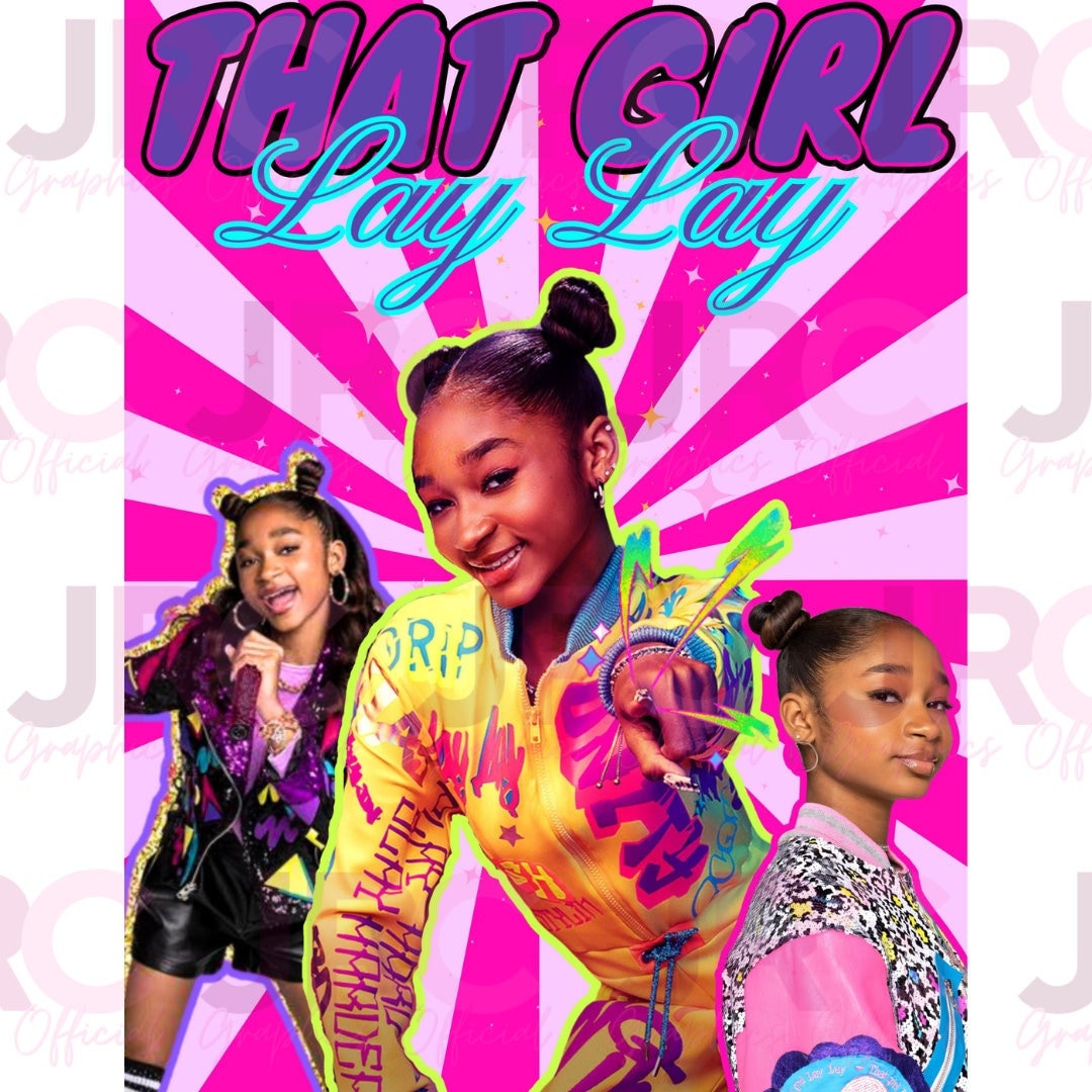 That Girl Laylay Fan/concert T-shirt Design PNG - Etsy