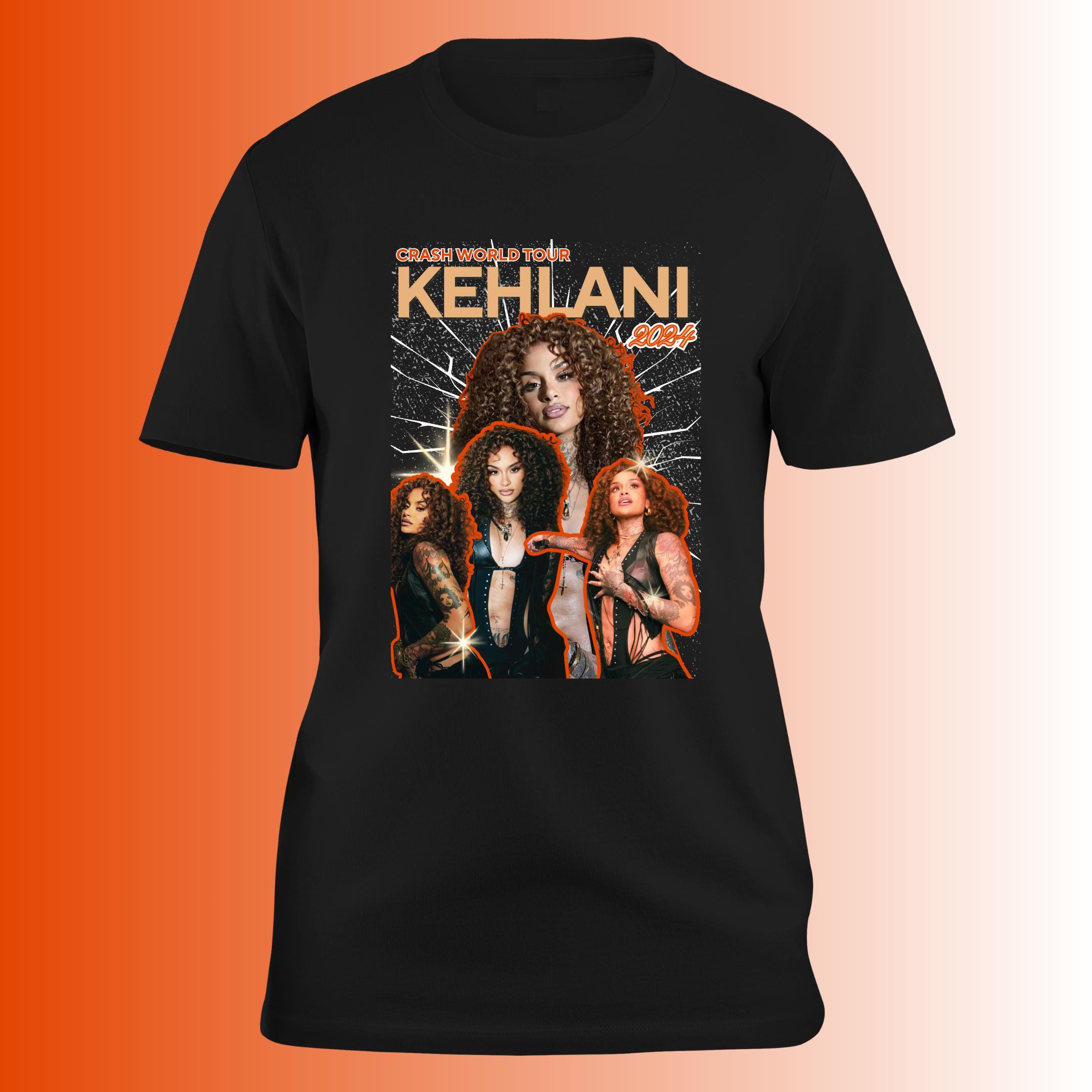 Kehlani Crash World Tour Concert Custom T-shirt Design PNG - Etsy