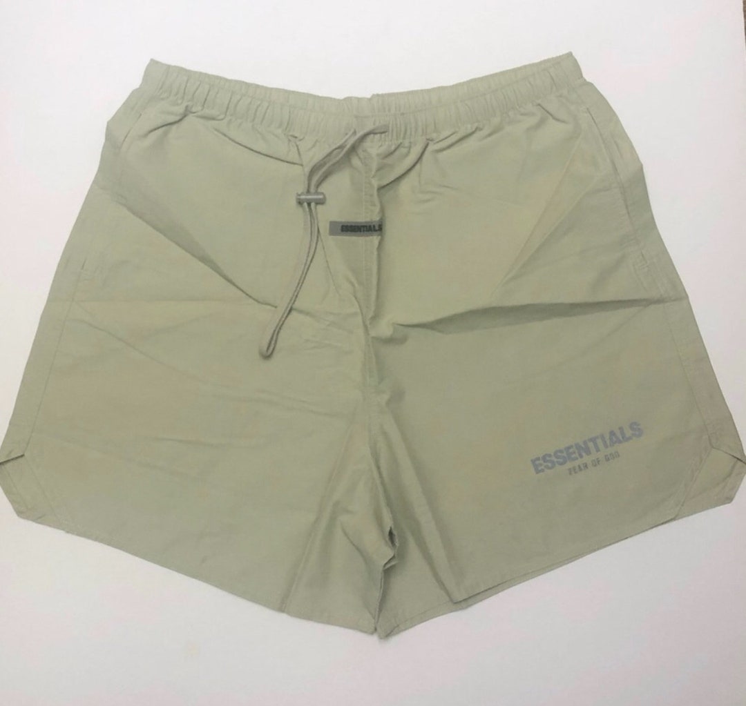 Fear of God Essentials - Volley Shorts - SS21 - Sage - Size M - NWT - Etsy