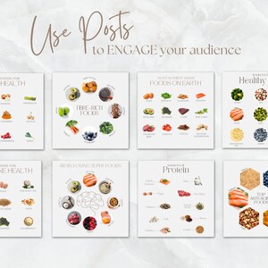 Nutrition Facts Instagram Post Templates: Canva Social Media Pack ...