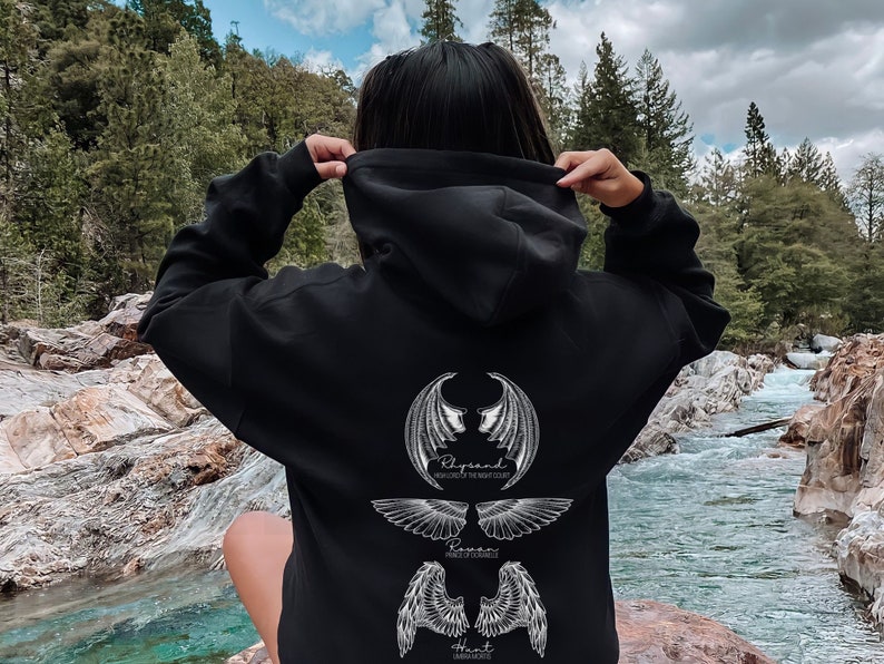 SJM Hoodie Officially Licensed Sarah J Maas Merch Bookish - Etsy Canada