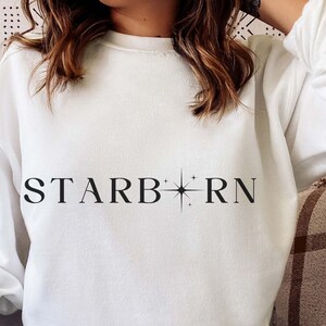 Starborn Sweatshirt, Crescent City Sweatshirt, Sarah J Maas Gifts ...