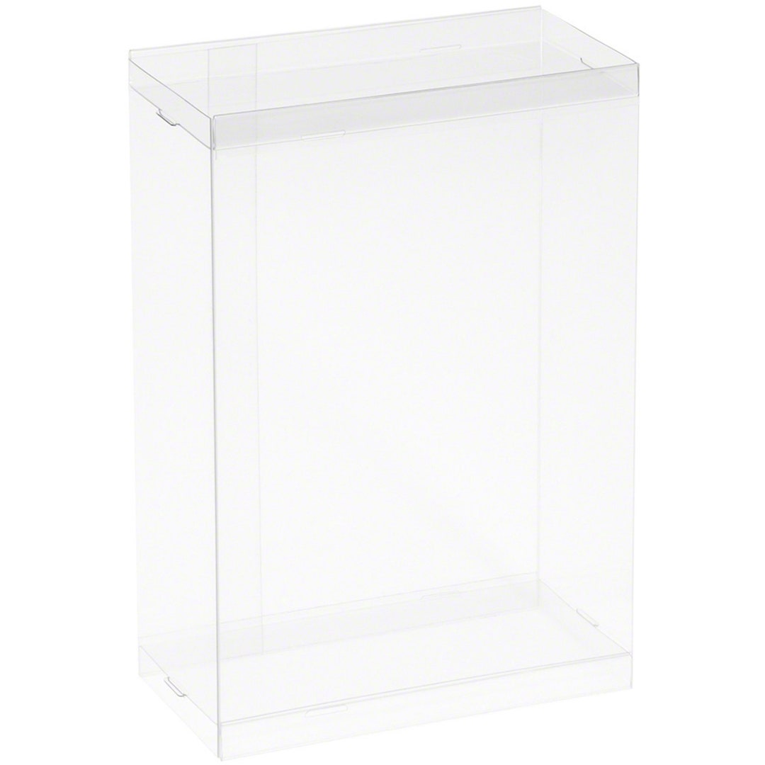 Dollsafe Clear Folding Display Box for Large 5-6 Inch Dolls and Action ...