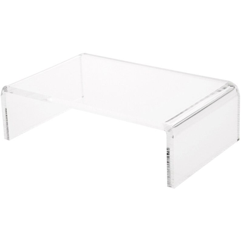 Plymor Clear Acrylic Rectangular Display Riser, 3 H X 10 W X 6 D - Etsy