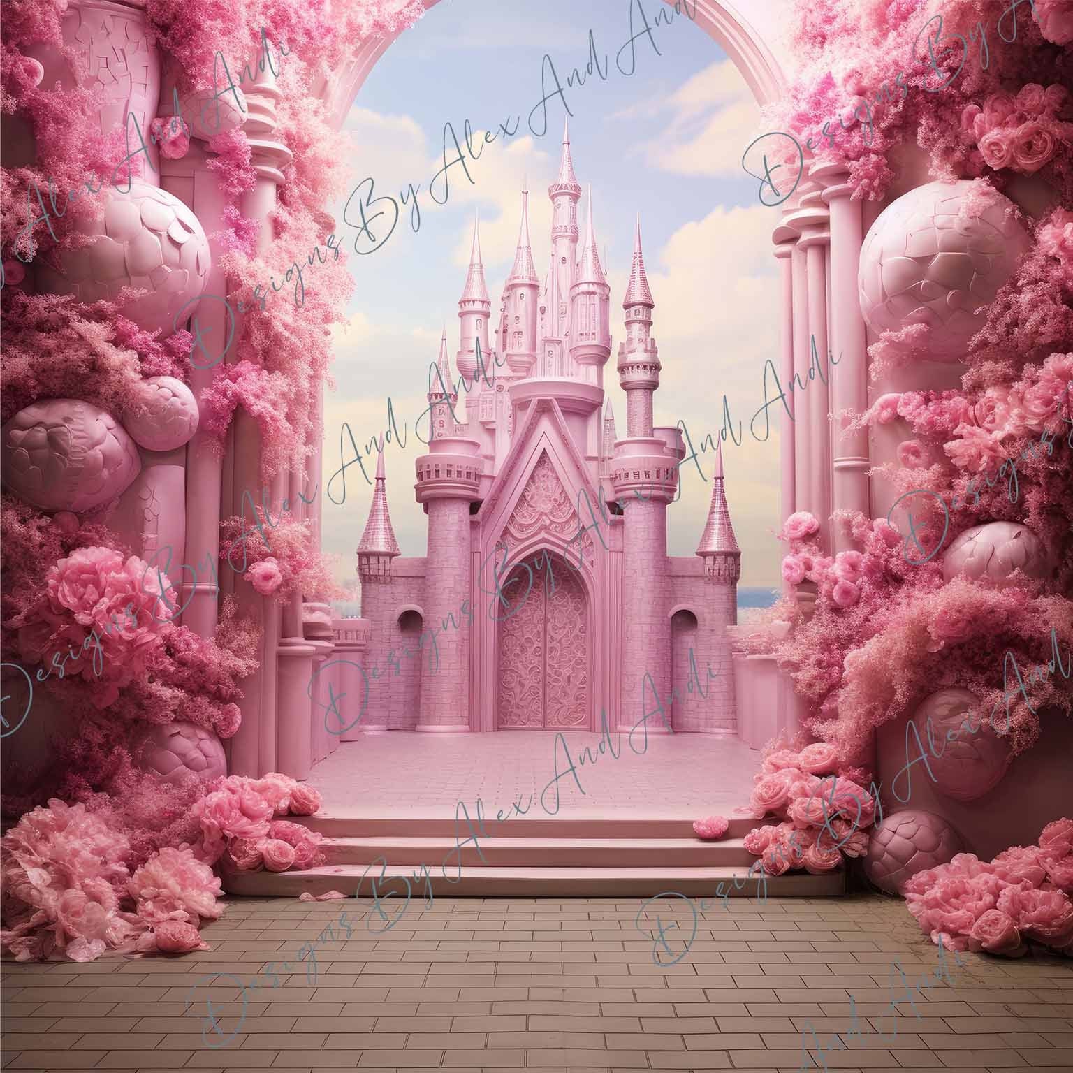 Princess Studio Prop Backdrop Background Digital Child Sweet 16 Photo ...