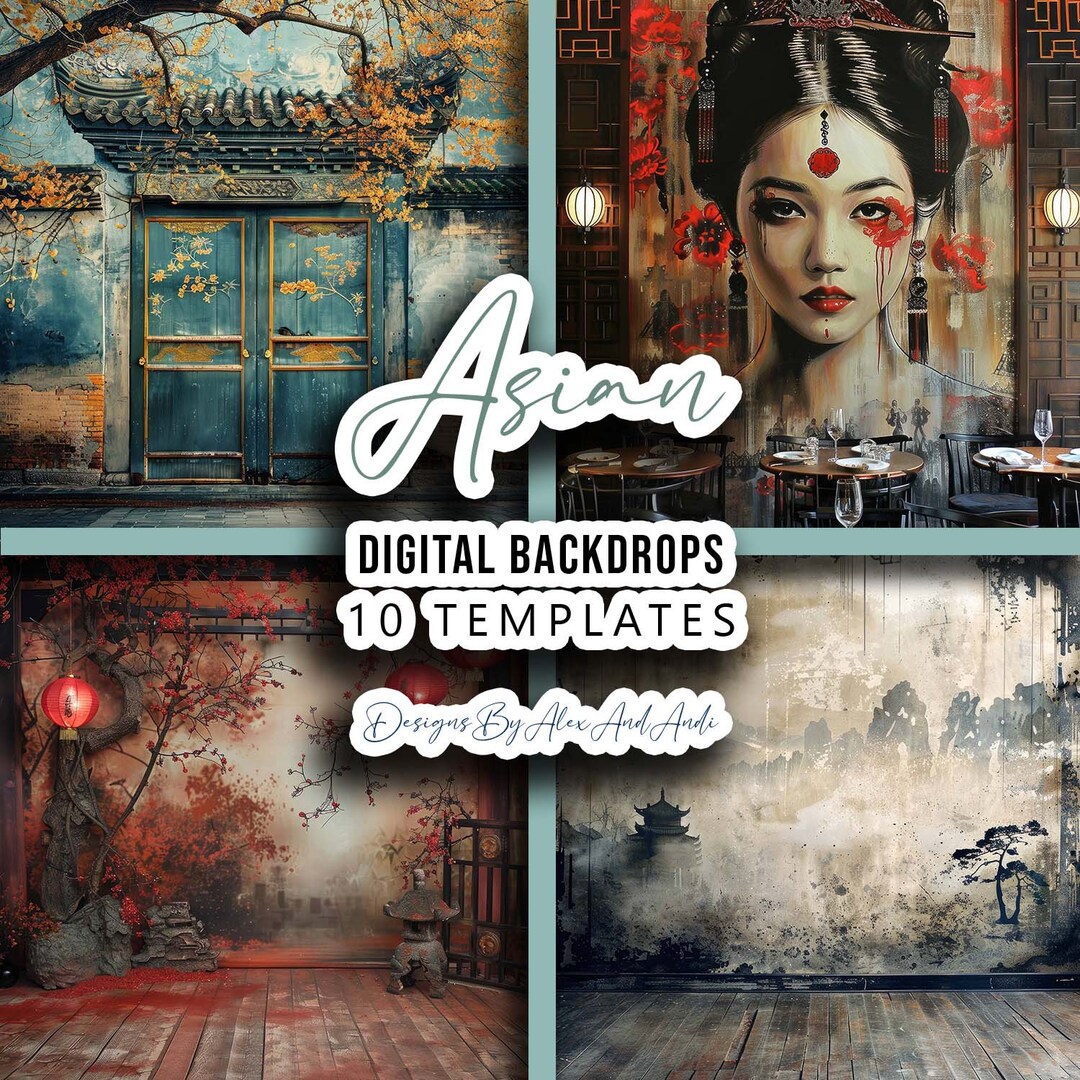 Asian Photo Shoot Asia Backdrop Oriental Picture Overlay Event Back ...