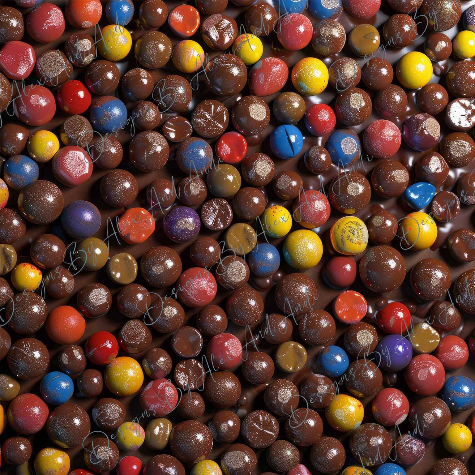 Wonky Chocolate Wall Digital Background Overlay Backdrop Kid Child ...