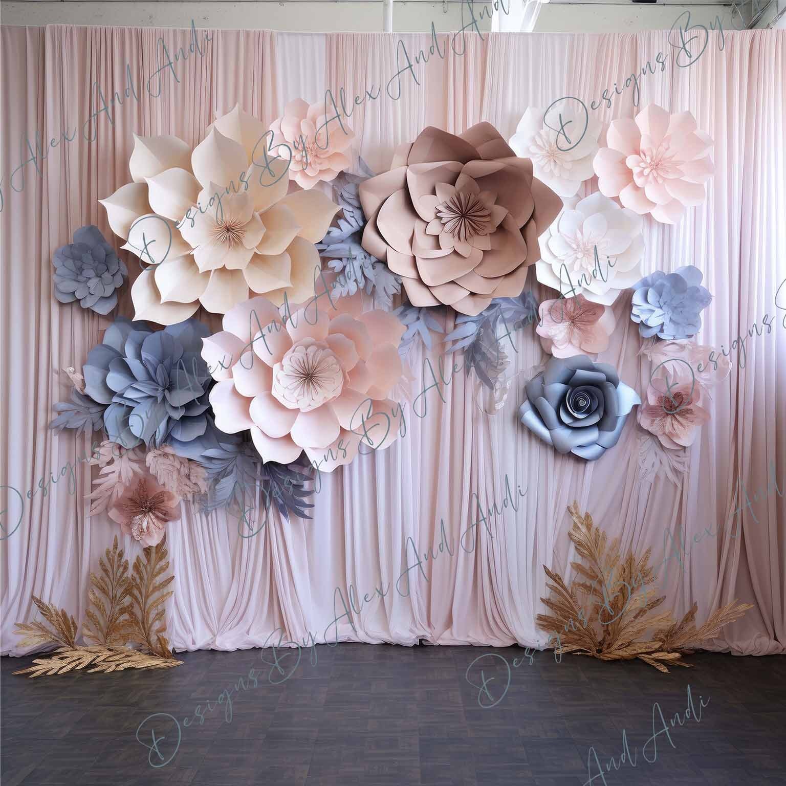 Bridal Shower Digital Backdrop Wedding Background Photo Shoot Picture ...
