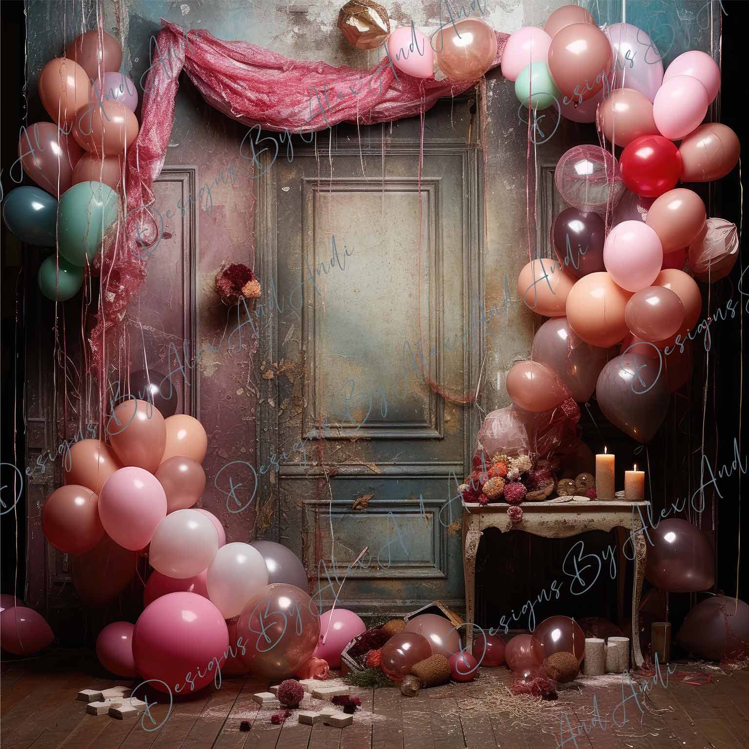 Party Digital Backdrop Background Birthday Child Photo Shoot Picture ...