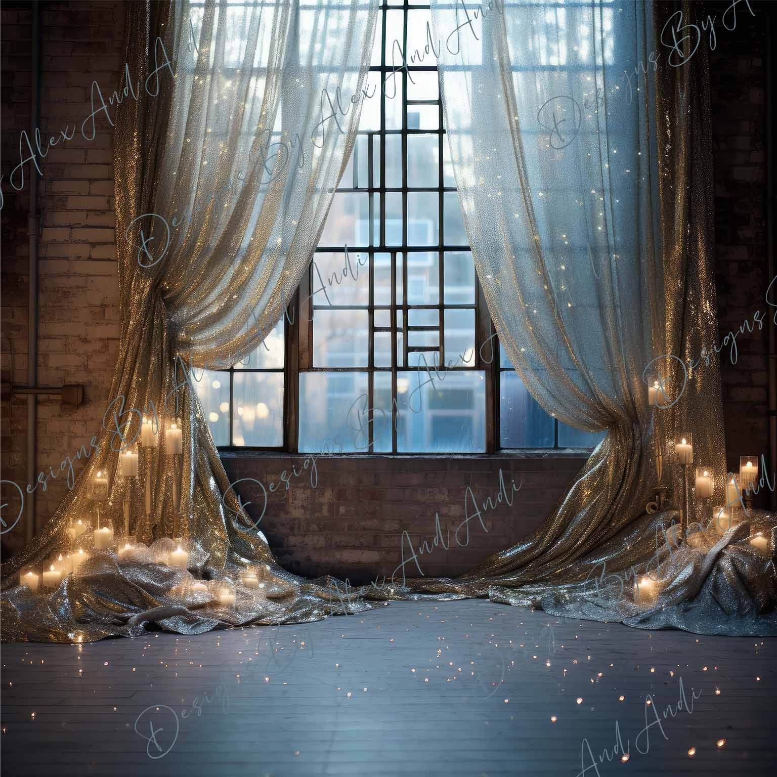 Shimmering Backdrop Background Digital Birthday Child Photo Shoot ...