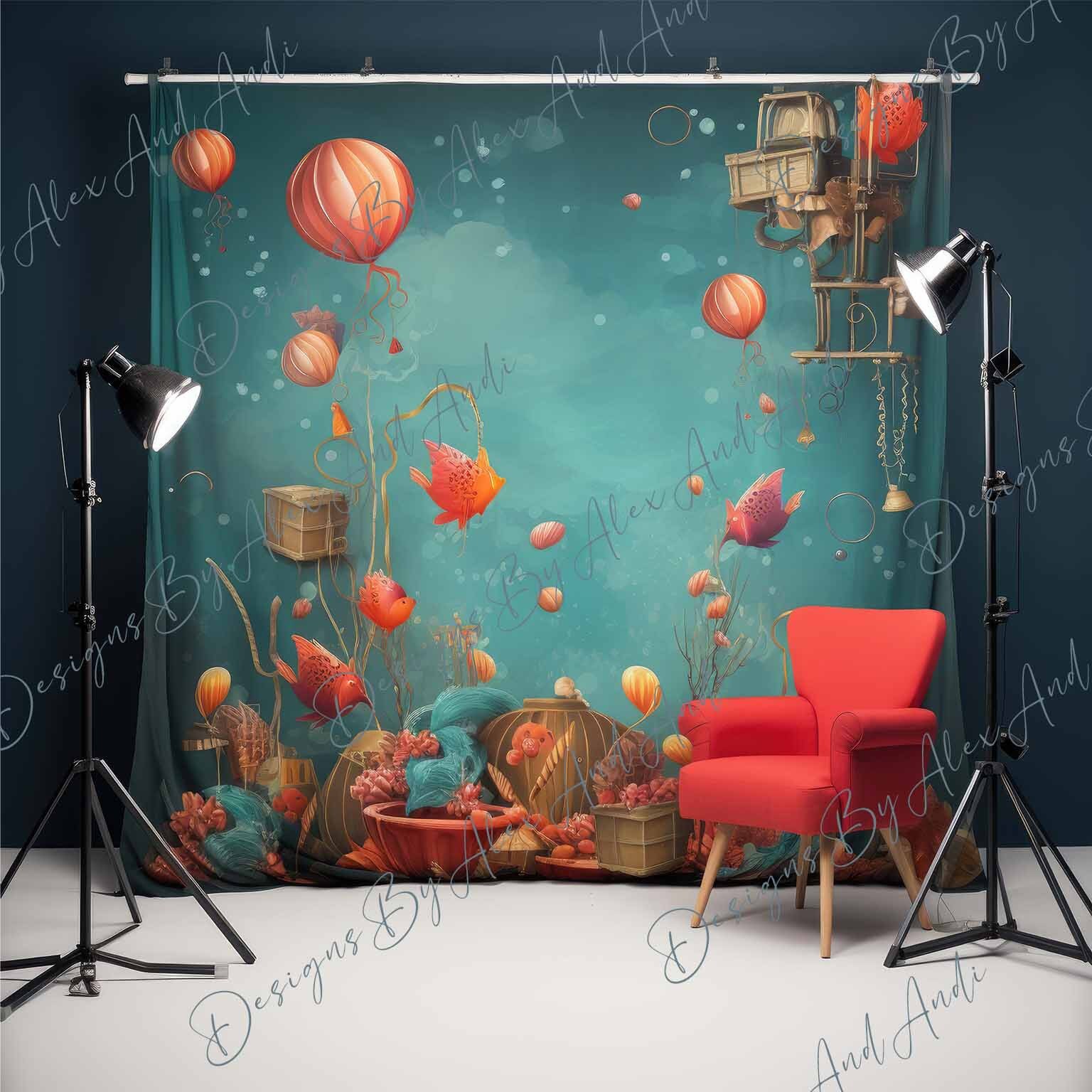 Photo Booth Backdrop Background Digital Studio Photo Shoot Picture Prop ...