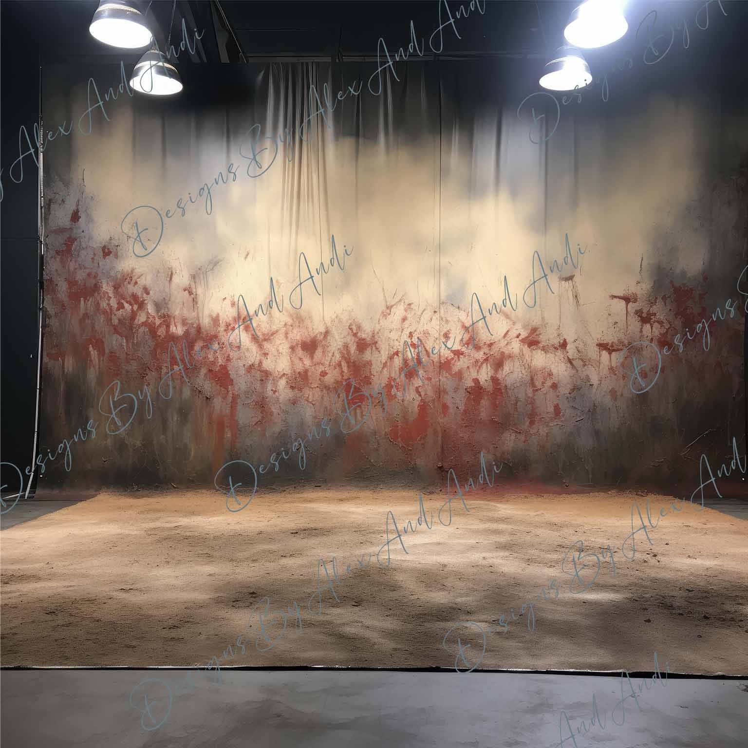 Abandoned Warehouse Digital Backdrop Overlay Wedding Sweet 16 ...