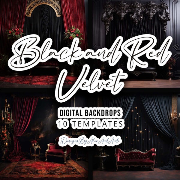 Black Velvet Photo Backdrop - Etsy