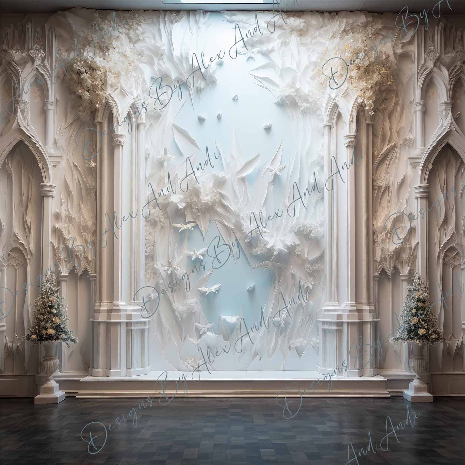 Baptism Prop Digital Backdrop Overlay Background Child Photo Picture ...