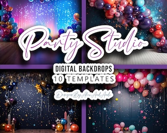 Graduation Studio Backdrop Background Digital Birthday Child Photo ...