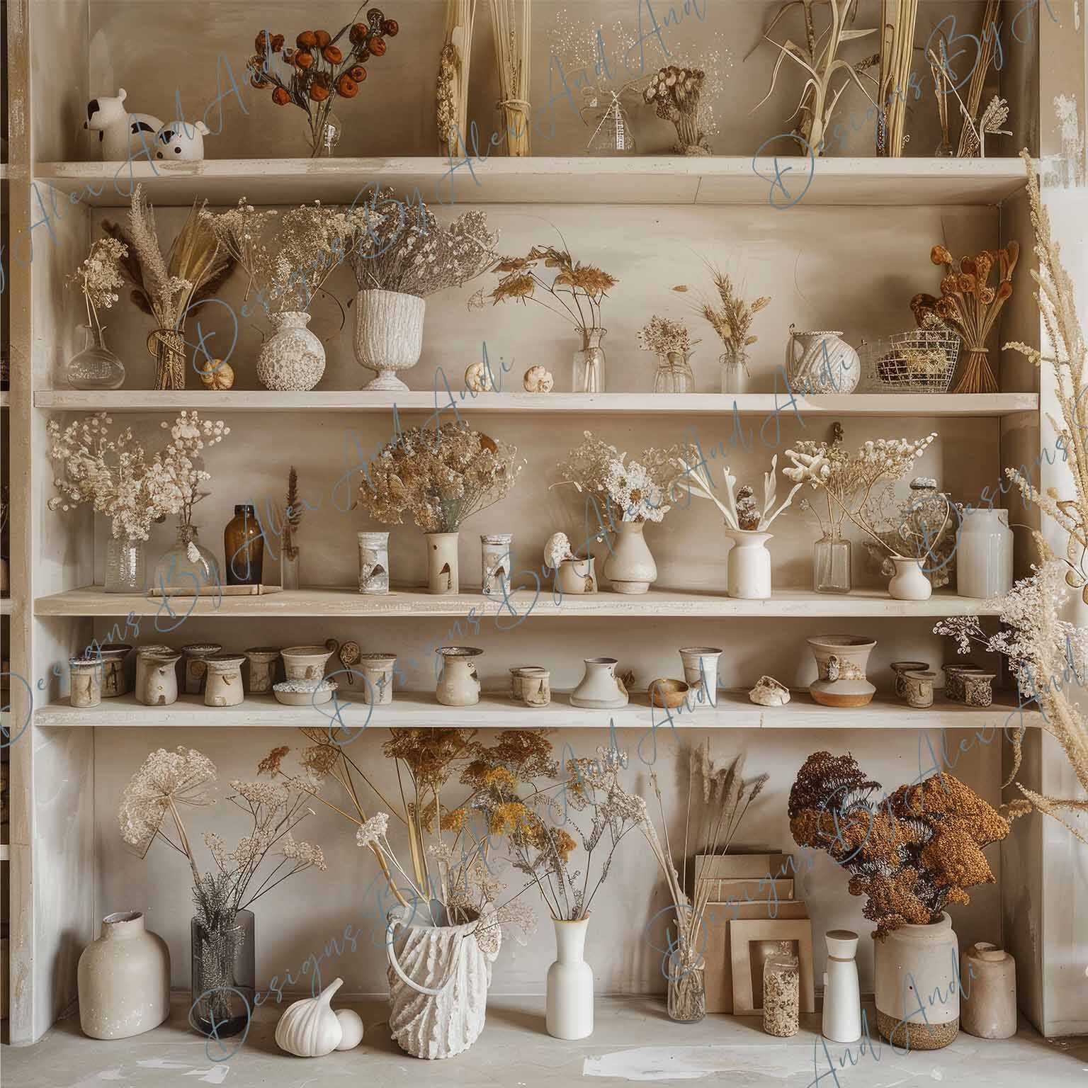 Shelf Digital Backdrop Decor Back Drop Overlay Picture Photo Shoot ...