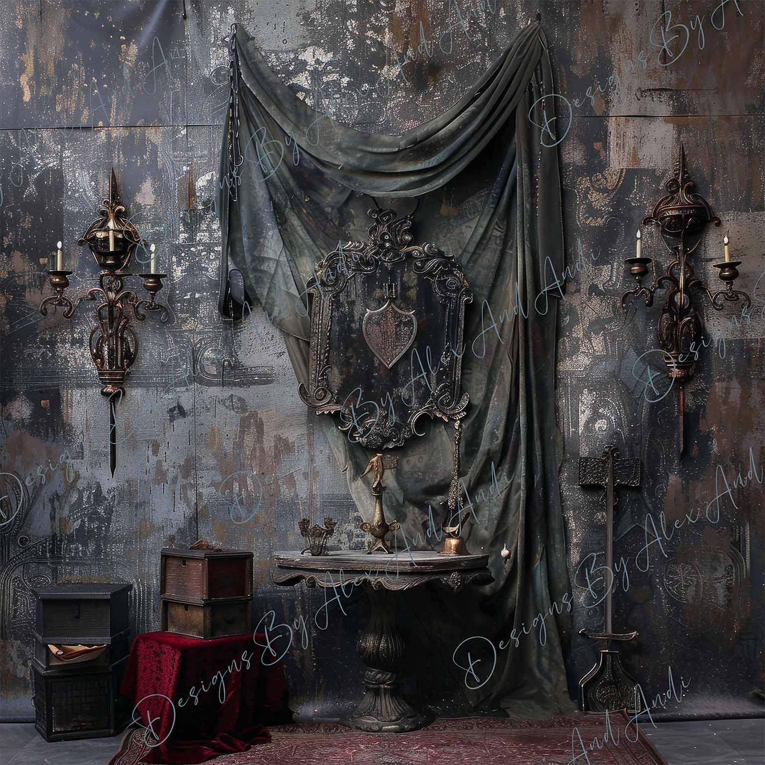 Alchemy Photo Digital Backdrop Chemistry Potion Picture Back Ground ...