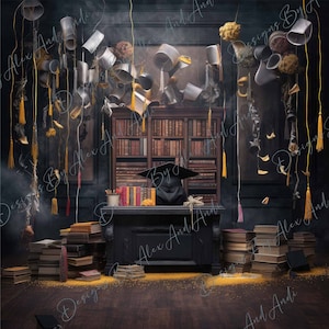 Graduation Backdrop Background Digital Birthday Child Photo Shoot ...