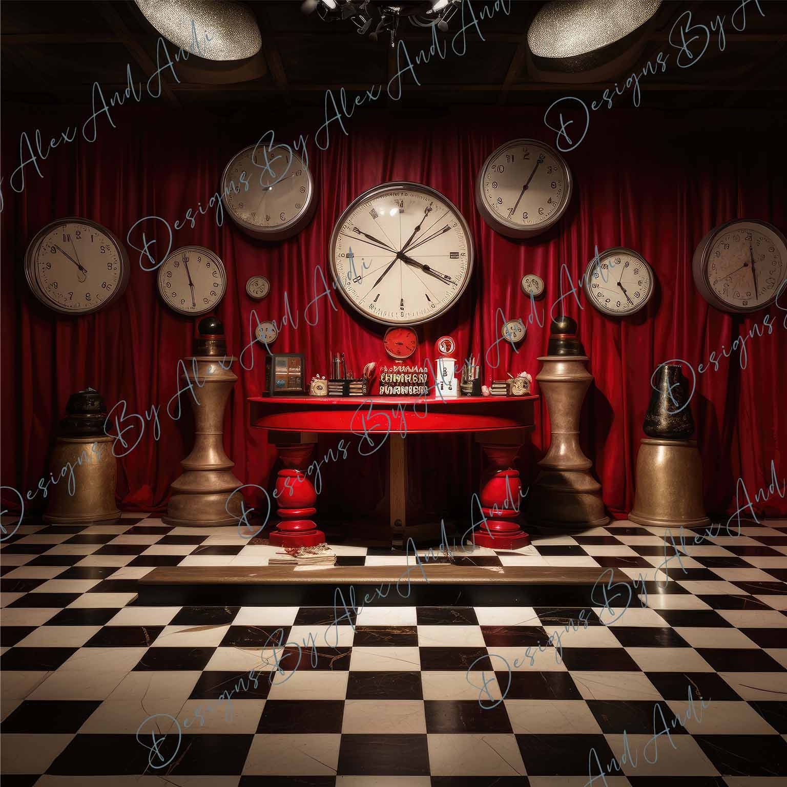 Checkers Backdrop Background Digital Birthday Child Photo - Etsy