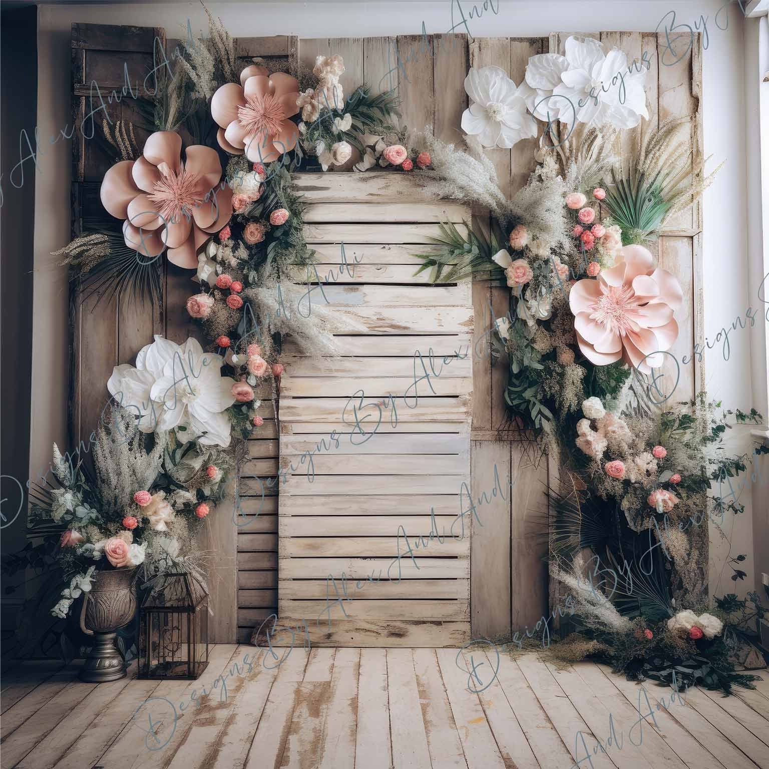 Wedding Backdrop Background Digital Birthday Child Photo Shoot Picture ...