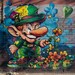 Lucky Charm Graffiti Wall Digital Background Backdrop Overlay Party ...