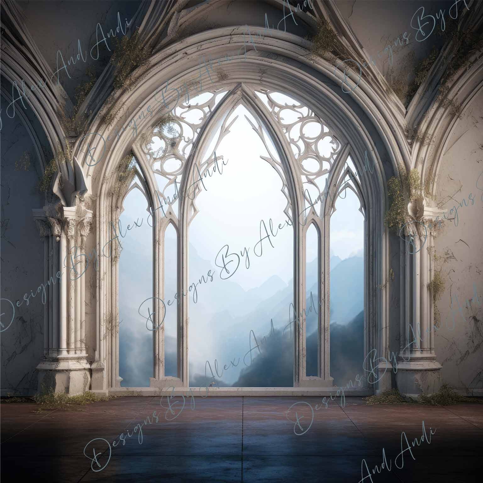 Arch Studio Backdrop Background Digital Birthday Child Photo Shoot ...