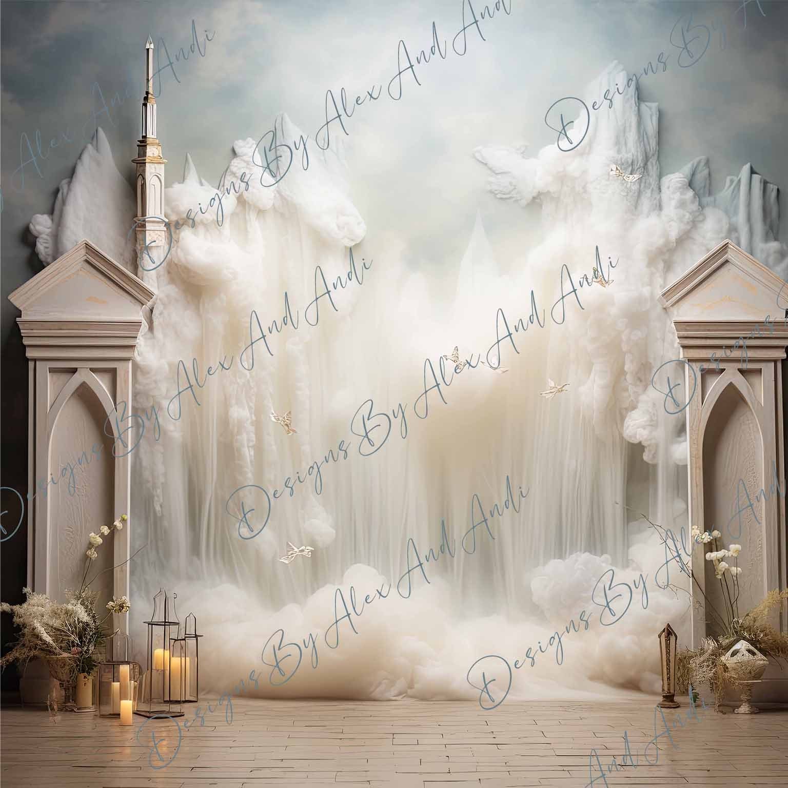 Baptism Digital Backdrop Overlay Background Child Photo Picture Studio ...