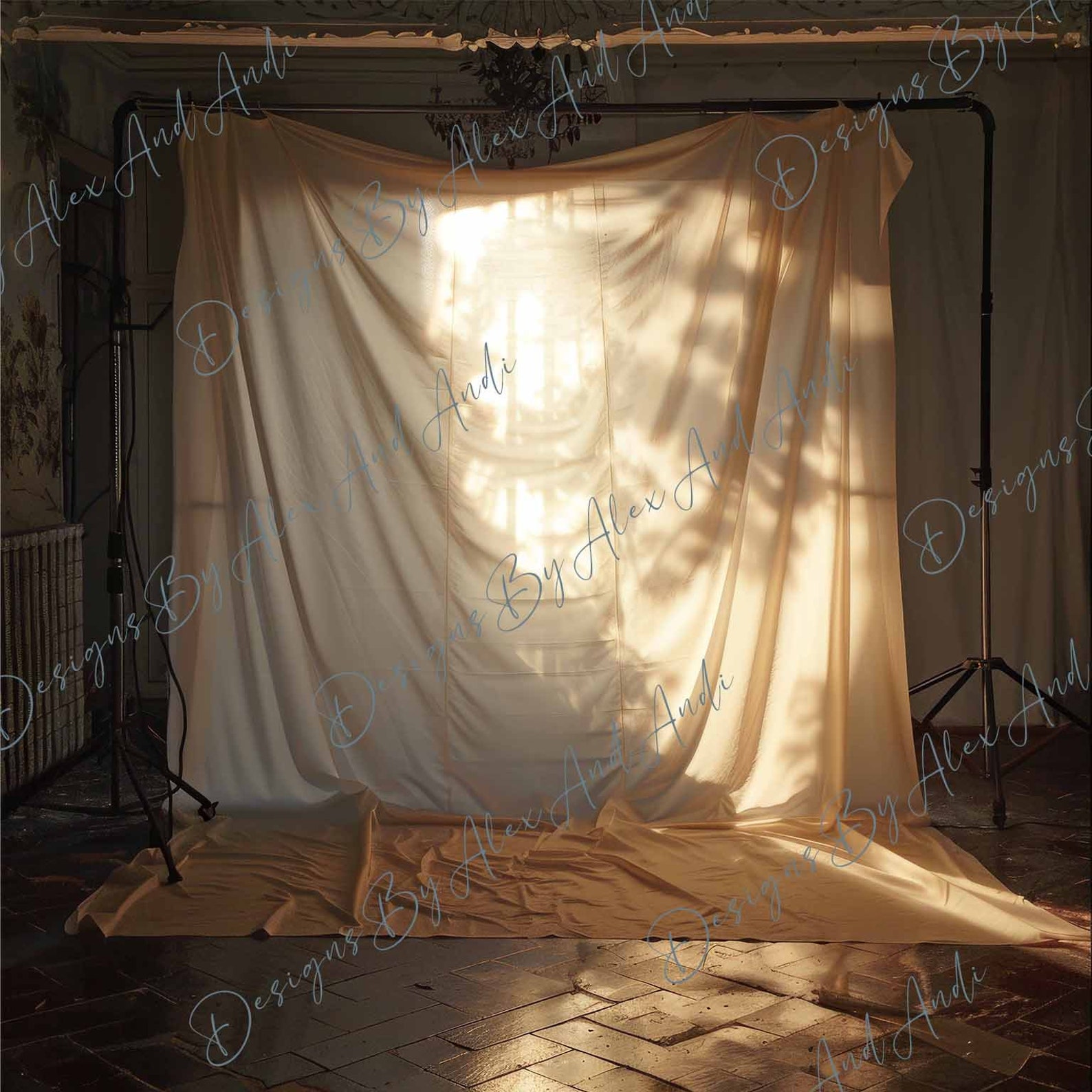 Backlight Digital Backdrop Model Background Booth Photo Overlay Photo ...