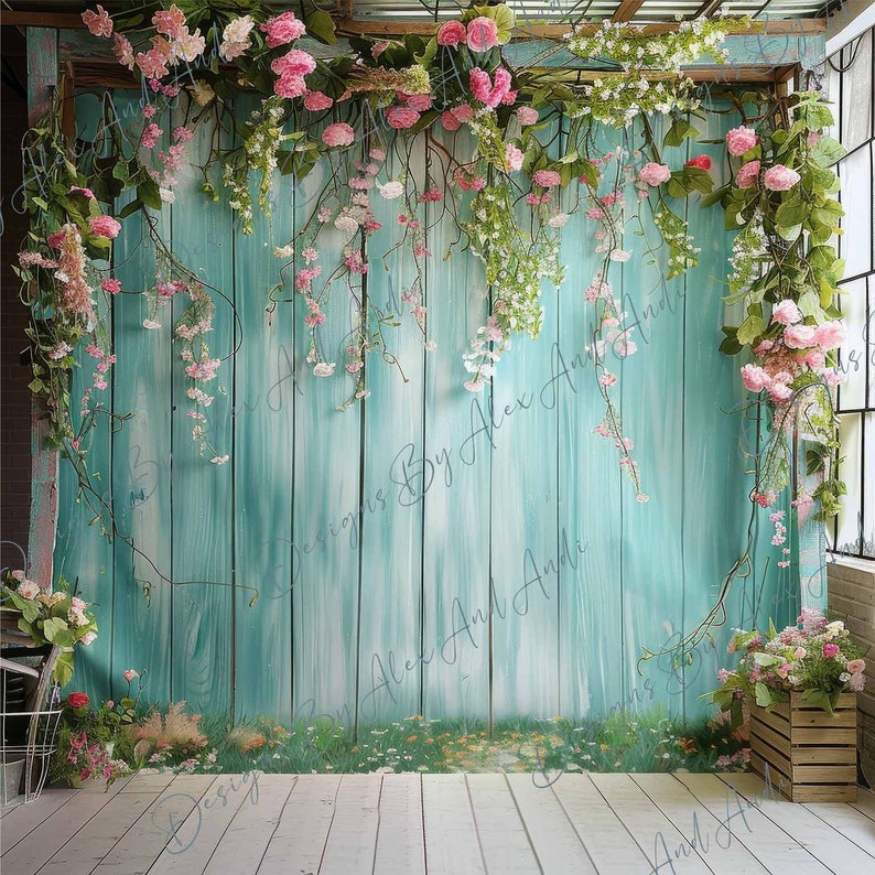 Mothers Day Picture Mom Digital Backdrop Mother Backdrop Day Photo Back ...