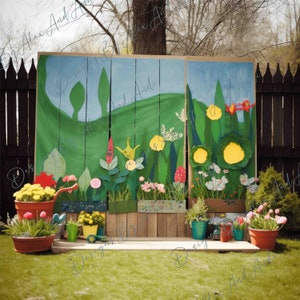 Earth Day Backdrop Background Digital Photo Shoot Studio - Etsy
